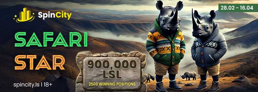 Promotions | SpinCity | Online Casino in Lesotho